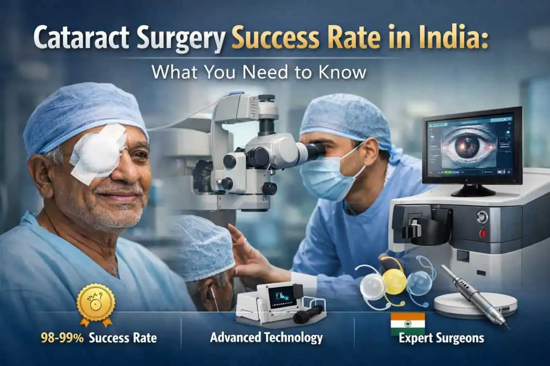 Cataract Surgery Success Rate in India: What You Need to Know